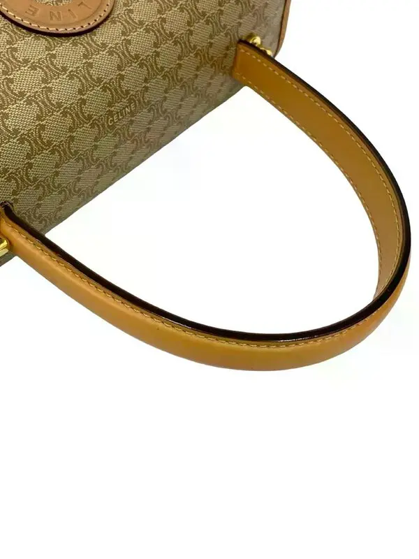 Celine 2013 Macadam Coated Canvas Satchel