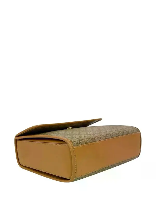 Celine 2013 Macadam Coated Canvas Satchel