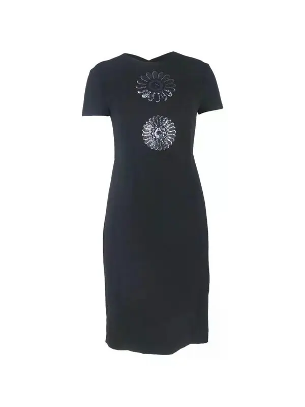 Prada Sequined Sheath Midi Dress