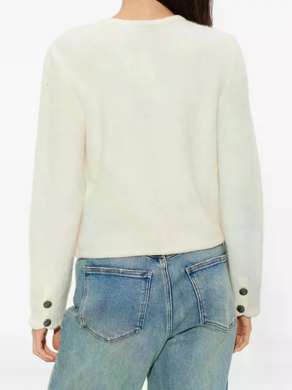 GESTUZ Buttoned Cardigan - Neutrals