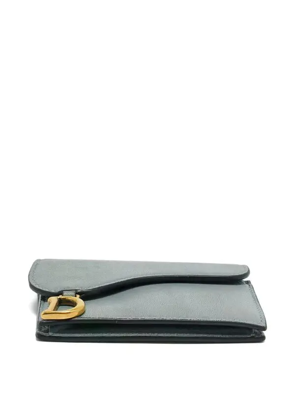 Dior 2020 Saddle Leather Card Holder