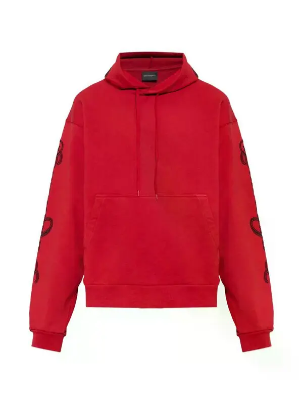 Balenciaga Logo Hooded Sweatshirt