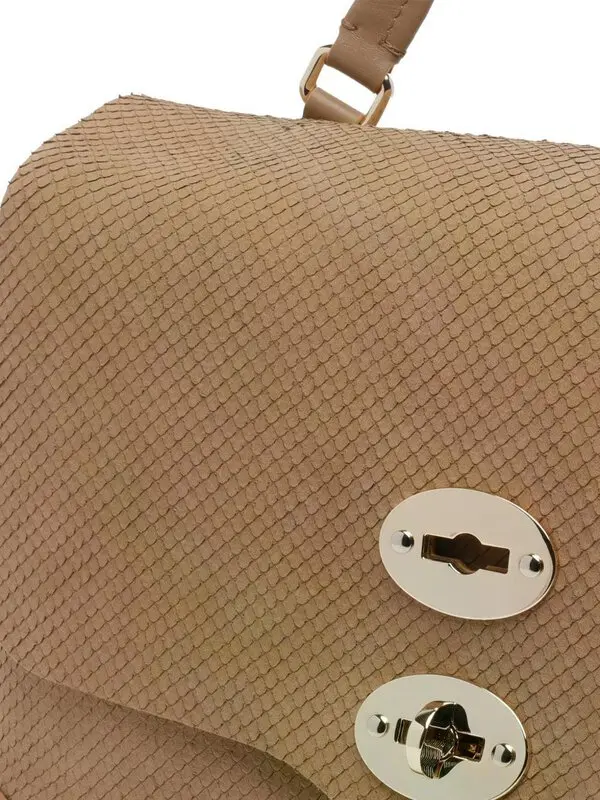 ZANELLATO Postina Shoulder Bag With Turn-lock Closure