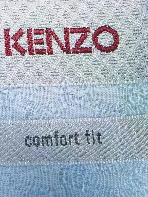 Kenzo Point-collar Cotton Shirt
