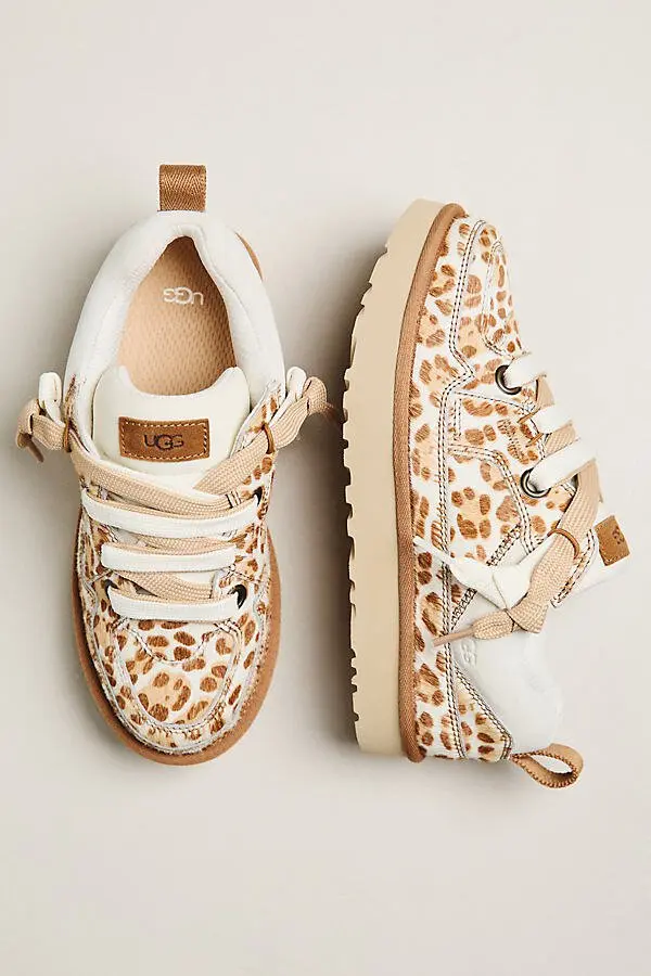 UGG Lowmel Plains Sneakers - Felicity Leopard Jasmine