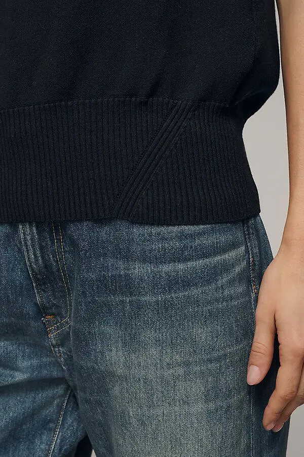 Anthropologie Boat-neck Sweater Tank Top