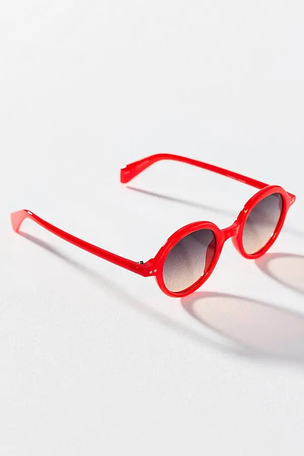 EYEKING Small Circle Sunglasses - Red