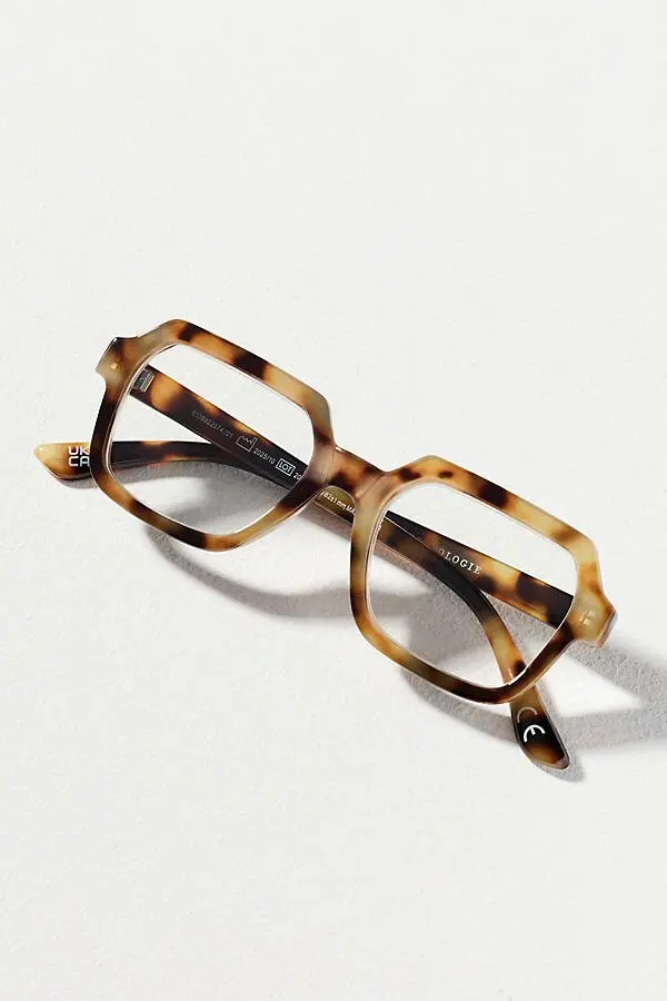 Anthropologie Square Readers - Tortoise