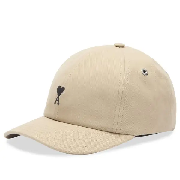 Ami Bicolor Cap - Beige Taupe/blanc Creme