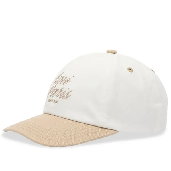 Ami Bicolor Cap - Beige Taupe/blanc Creme