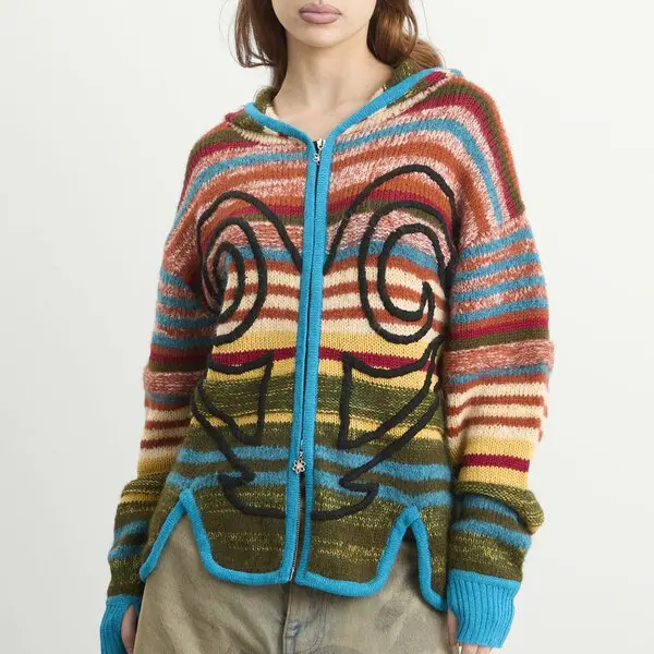 PAOLINA RUSSO Knitted Hoodie