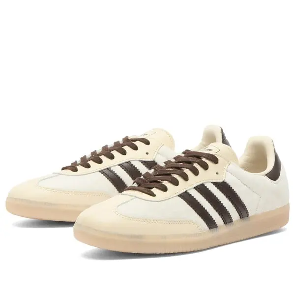 Adidas Samba Og Sneaker - Cream White/mystery Brown/gum4