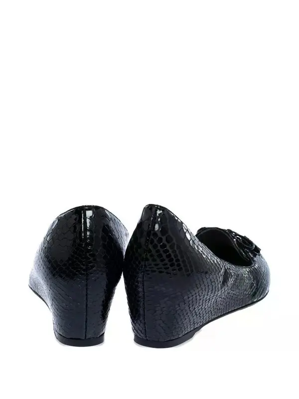 STUART WEITZMAN Bow-details Wedge Pumps