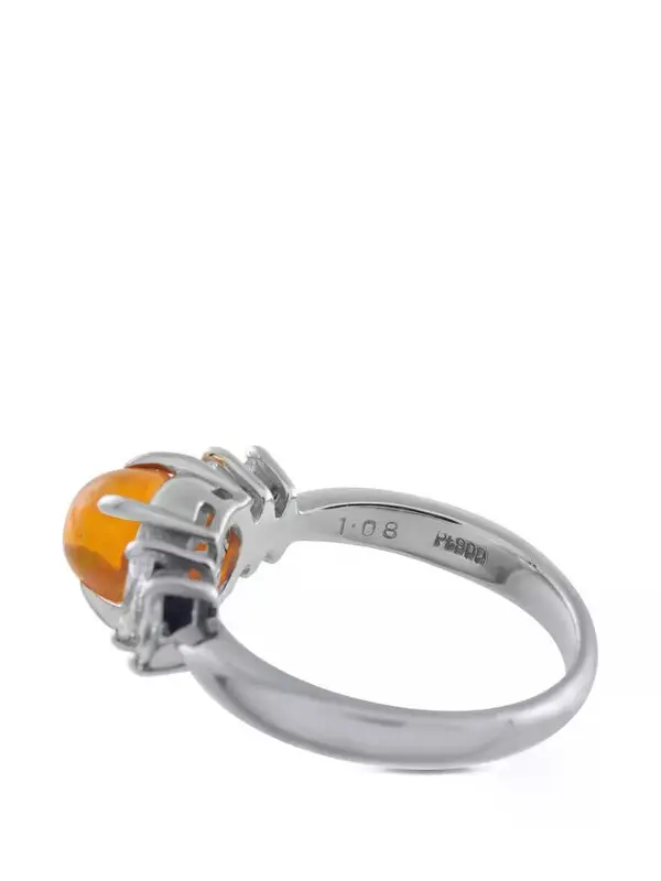 LB EXCLUSIVE Diamond And Opal Ring