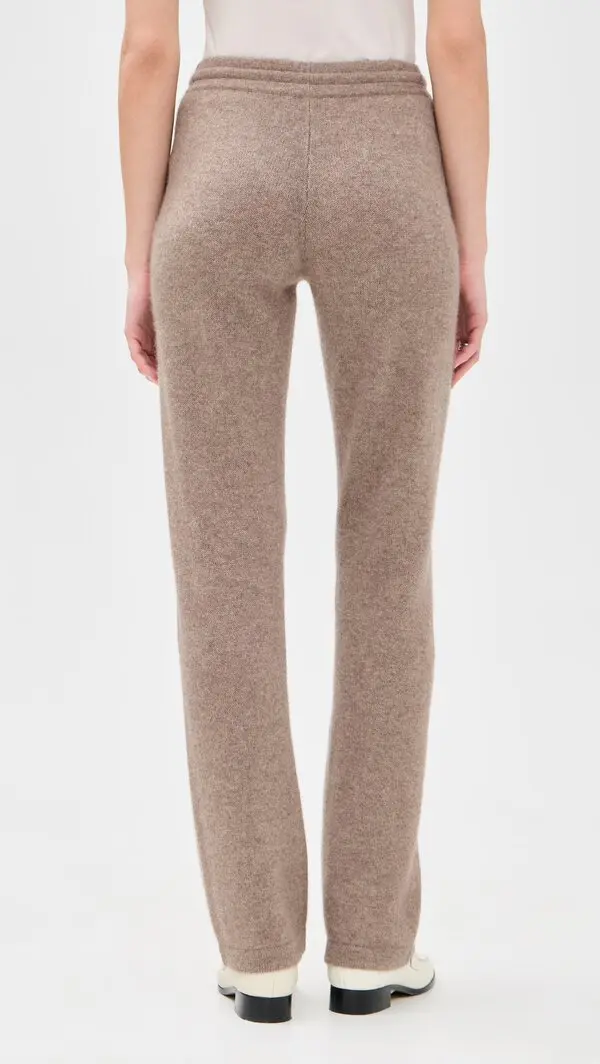 SPORTY & RICH Src Cashmere Trousers - Tapioca