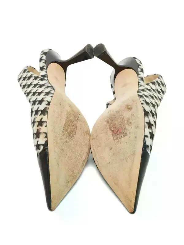 JIMMY CHOO Liya Star-pattern Leather Pumps