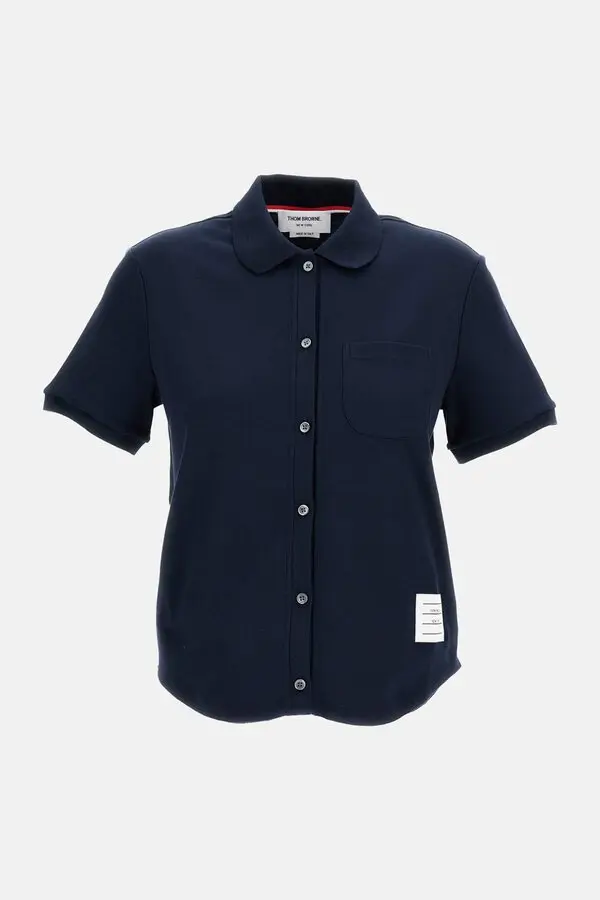 Thom Browne Cotton Polo Shirt