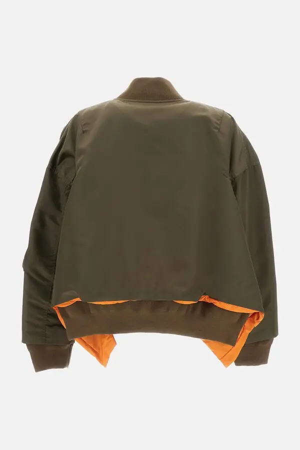 Sacai Nylon Twill Bomber Jacket