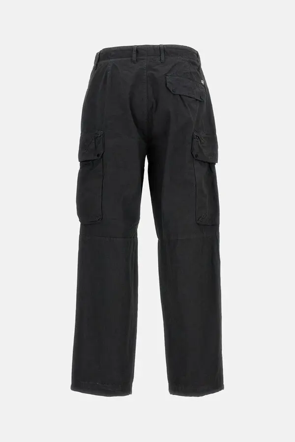 C.P. COMPANY Boxy Cargo Pants With Micro-reps Lens - Grigio