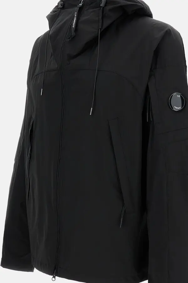 C.P. COMPANY Pro-tek Lens Hooded Jacket - Black