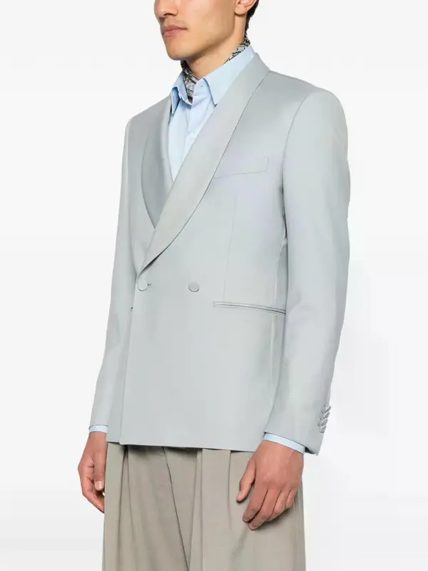Tagliatore Merrill Double-breasted Wool Blazer