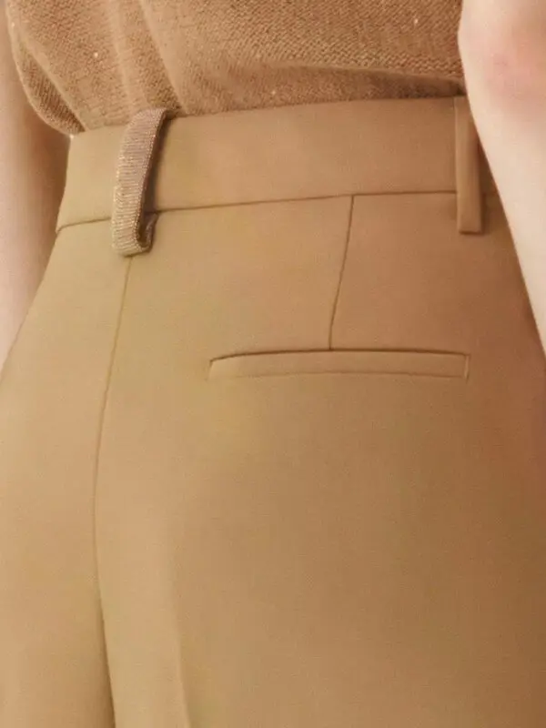 Fabiana Filippi Pleated Wide Leg Trousers