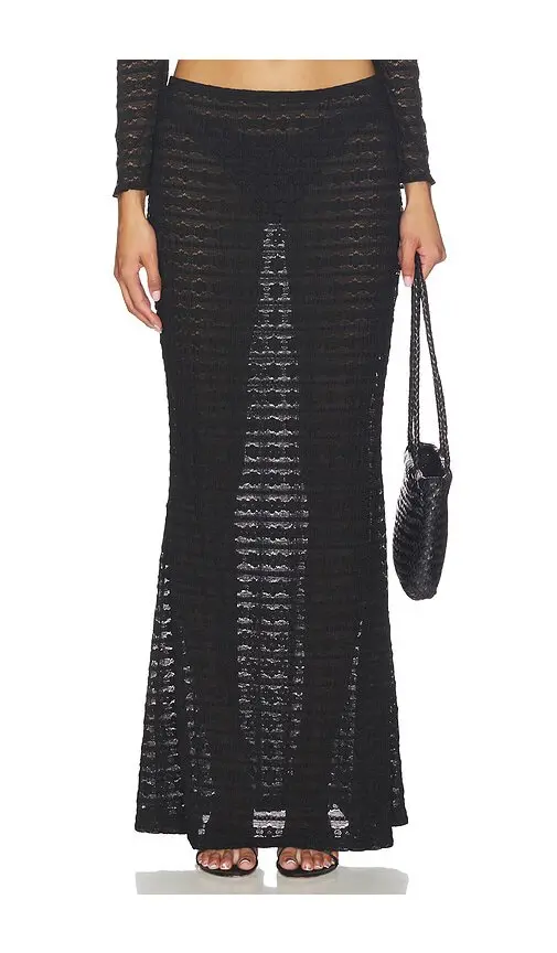 MONTCE Natalia Maxi Skirt - Black