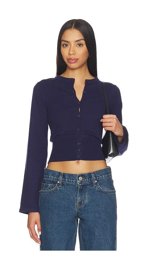 MORE TO COME Lindsey Cardigan - Navy