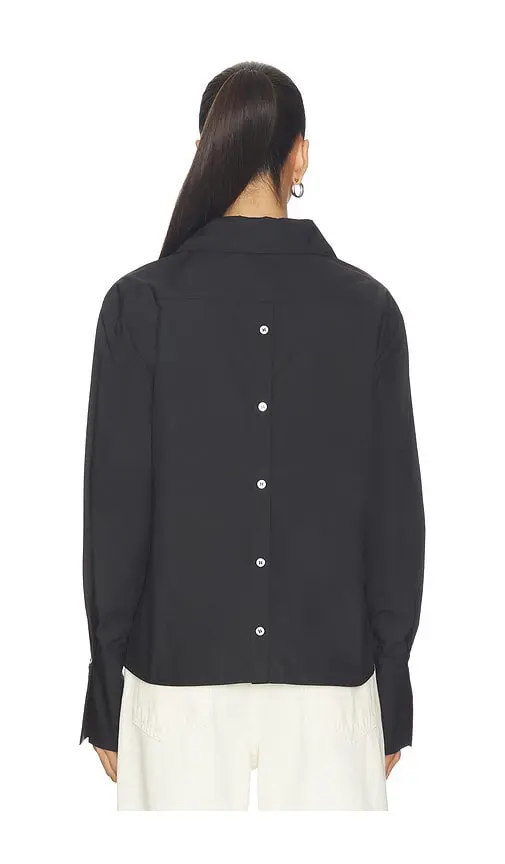 HEVRON Paola Top - Black
