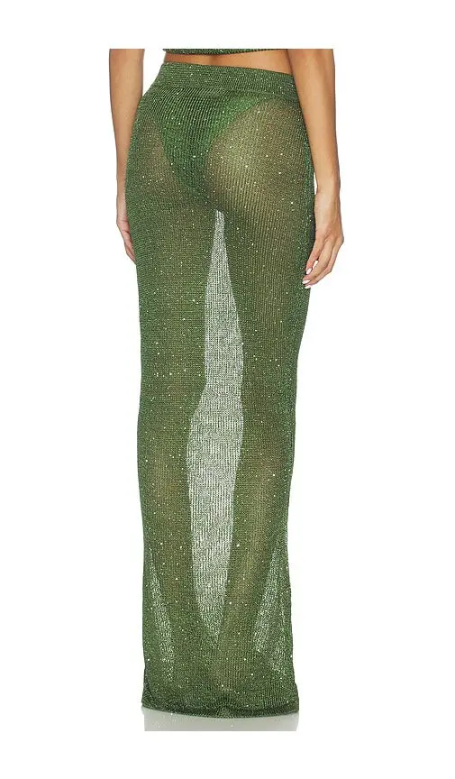 Superdown Miranda Maxi Skirt - Olive