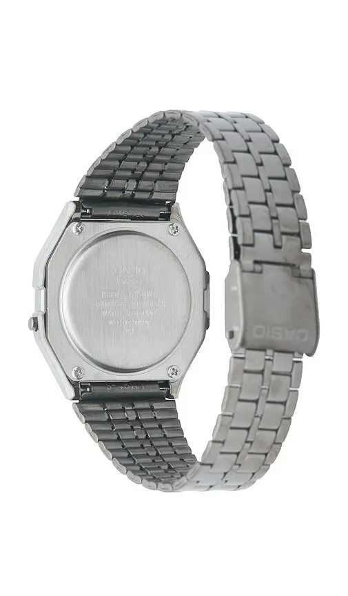 Casio Digital Stainless Steel Watch