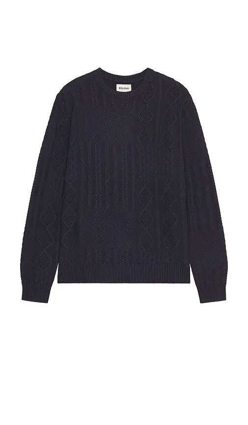 RHYTHM Patchwork Sweater