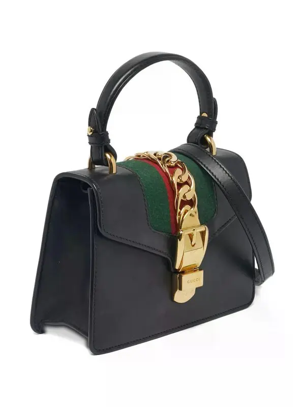 Gucci Mini Sylvie Web-detail Tote Bag