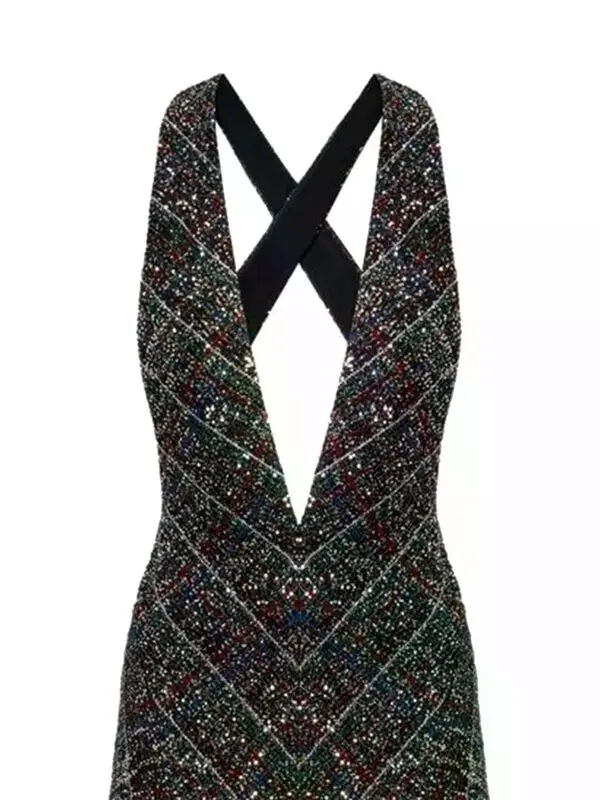 Missoni Patterned V-neck Maxi Dress