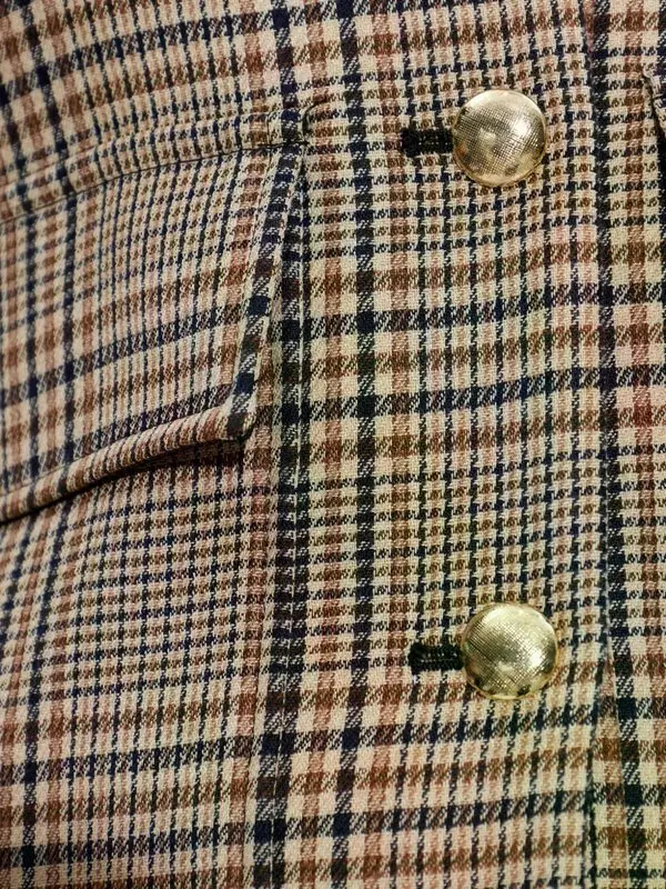 Paul Smith Check-pattern Buttoned Jacket