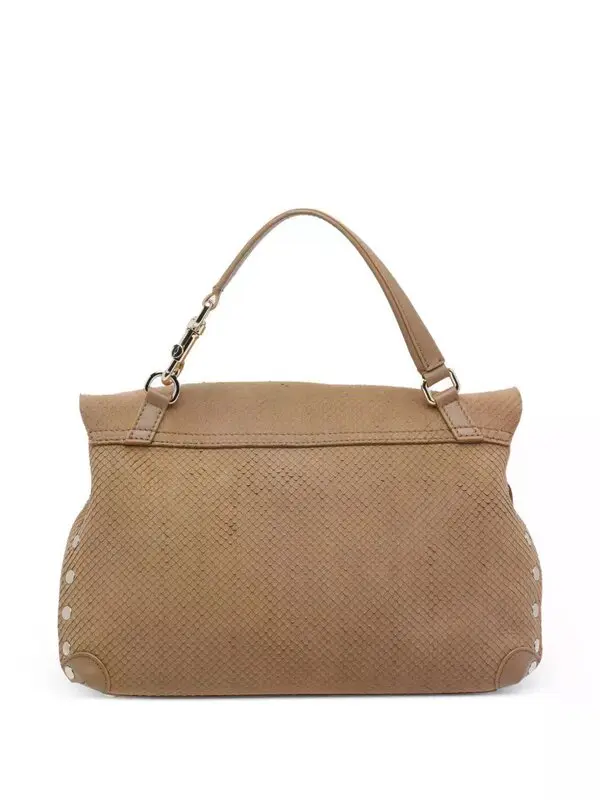 ZANELLATO Postina Turn-lock Shoulder Bag - Neutrals