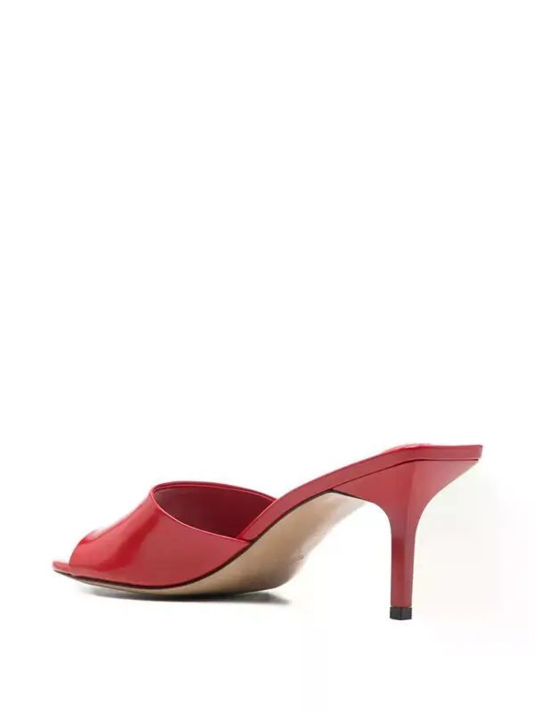 Jacquemus The Cubisto Mules - Red
