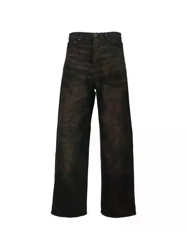 TAAKK Logo-patch Wide-leg Jeans