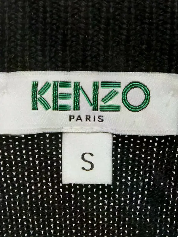 Kenzo Metallic-print Wool Sweater