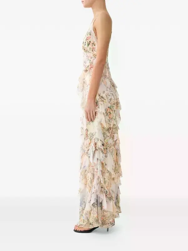 Camilla Floral Ruffled Dress