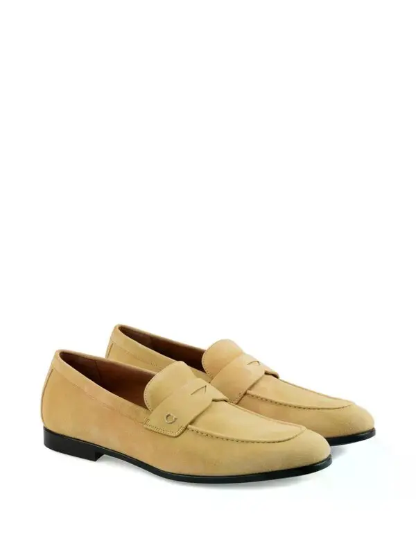 FERRAGAMO Penny-slot Loafers - Neutrals