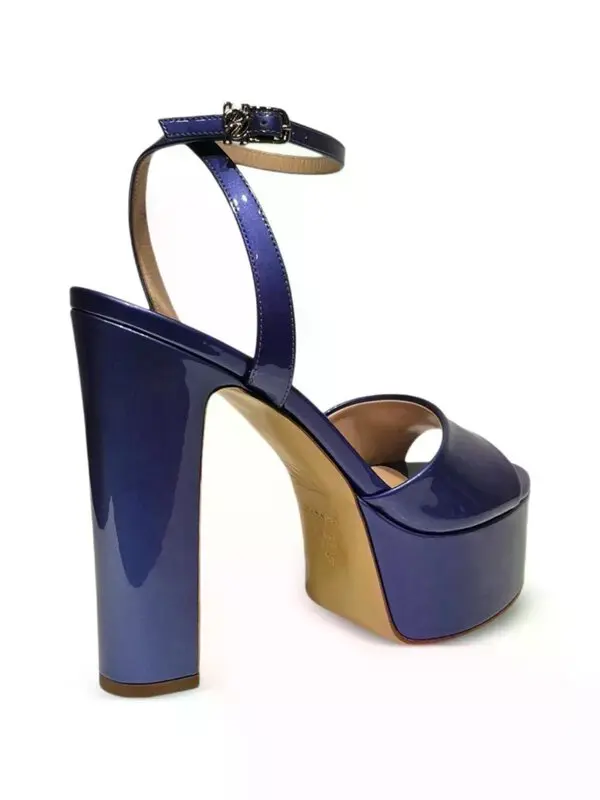 Casadei Platform Block-heel Sandals