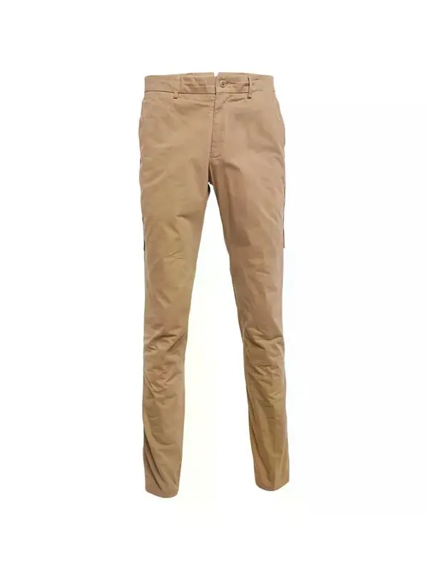 LANVIN Herringbone Trousers - Neutrals