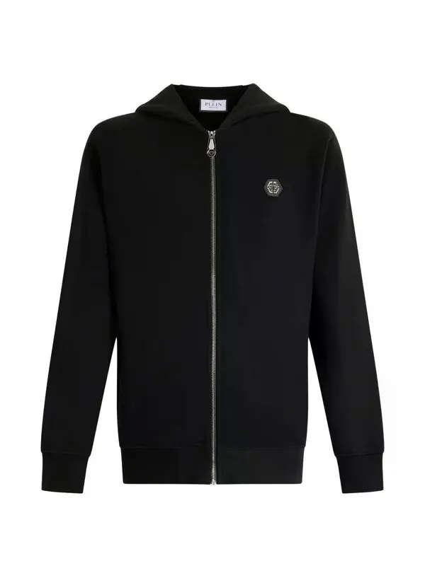 Philipp Plein Zip Basic Hoodie