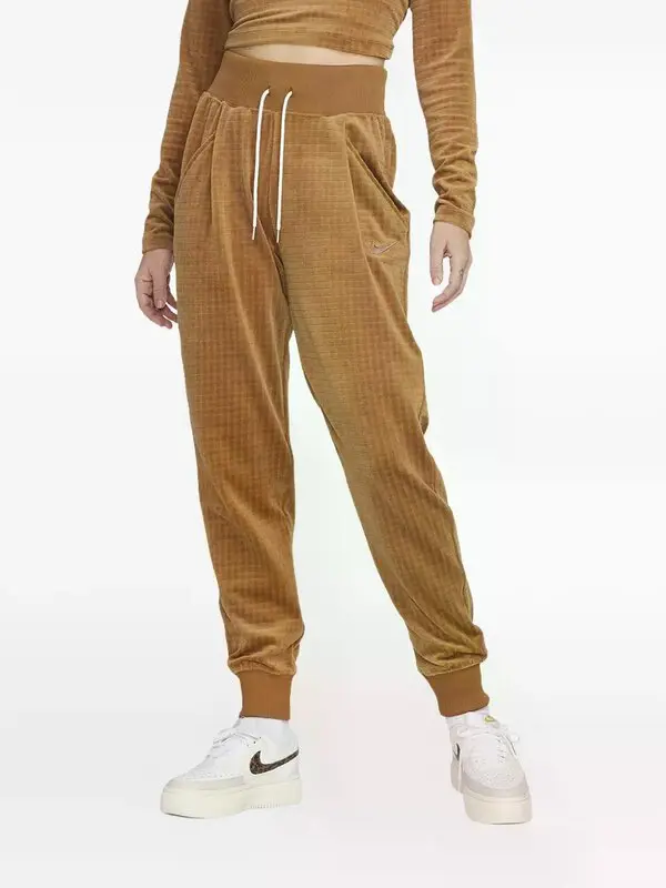 Nike High-waisted Velour Trousers