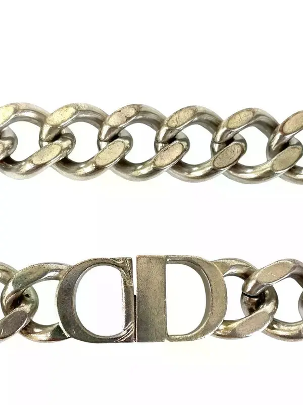 Dior Cd Logo Chain Link Necklace