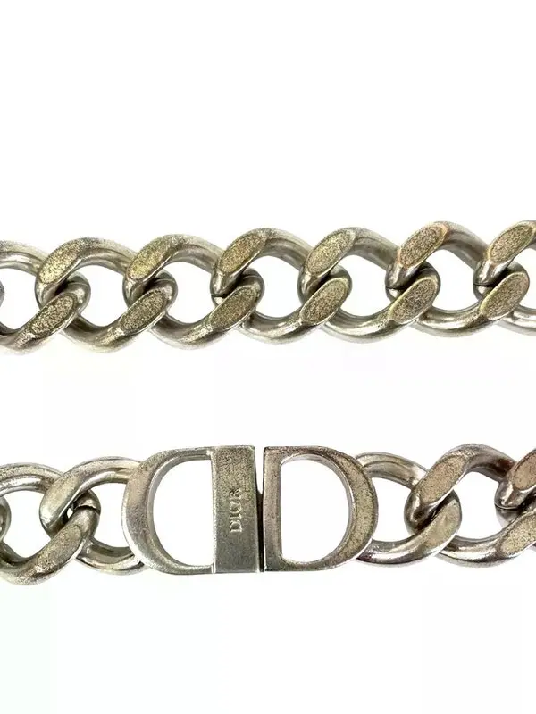 Dior Cd Logo Chain Link Necklace