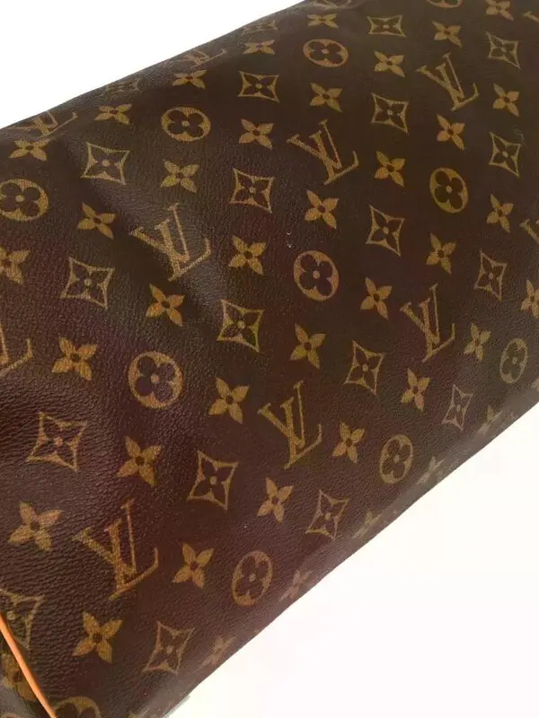 LOUIS VUITTON 2005 Monogram Zip Duffle Tote Bag