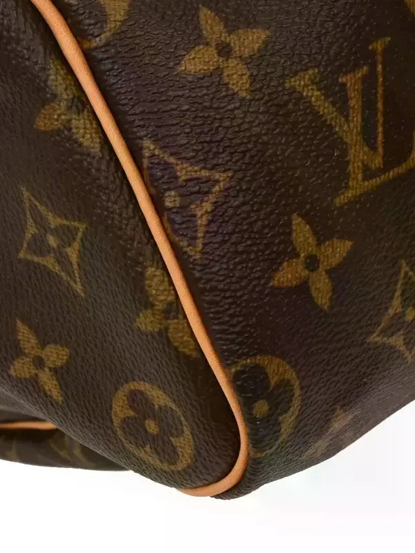 LOUIS VUITTON 2005 Monogram Zip Duffle Tote Bag