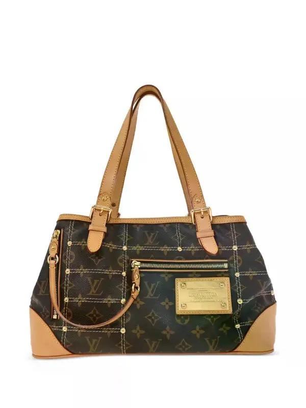 LOUIS VUITTON 2007 Monogram Riveting Tote Bag